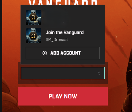 EVE Online and Vanguard Launcher – Vanguard