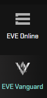 EVE Online and Vanguard Launcher – Vanguard